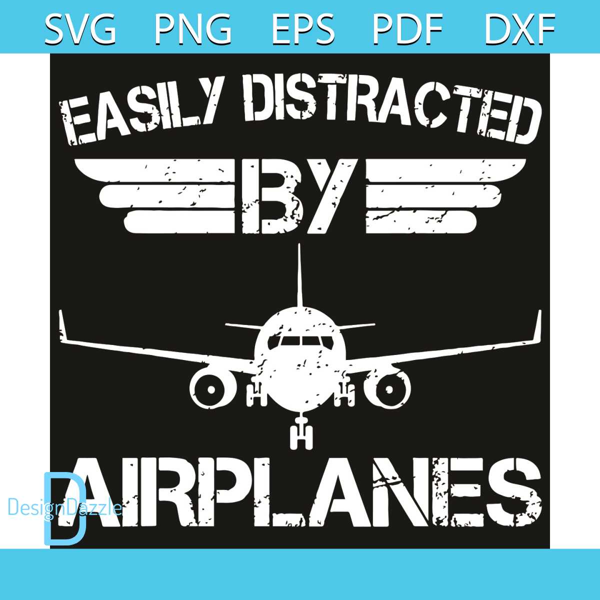 Easily Distracted Airplanes Svg, Trending Svg, Airplanes Svg | Inspire ...
