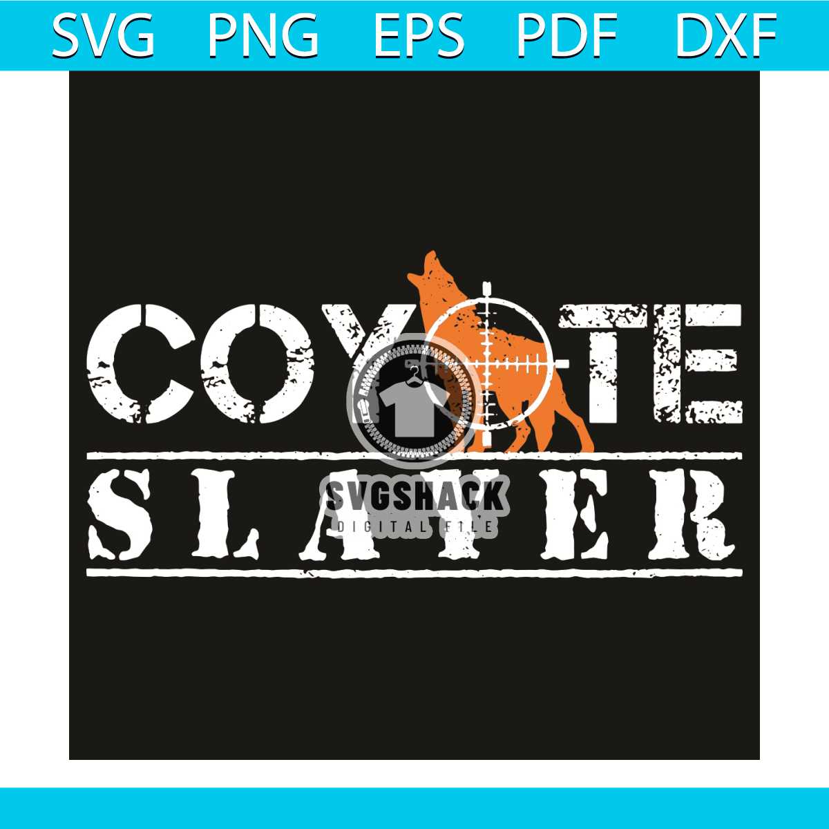 coyote hunting svg - Inspire Uplift