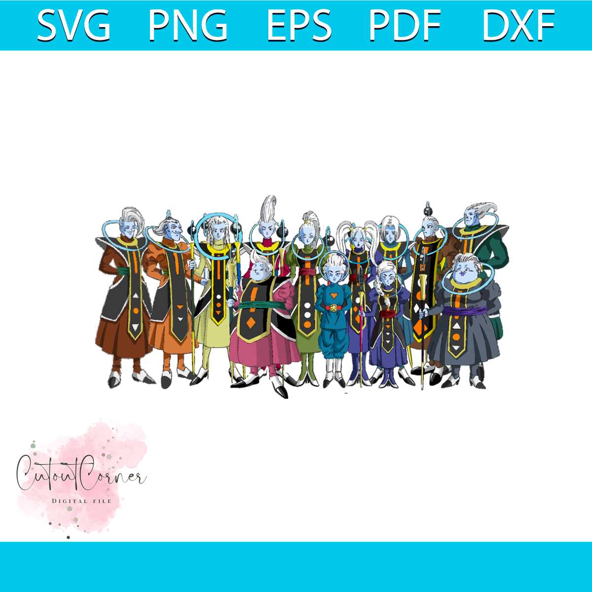 Dragon ball super angel PNG, Dragon Balls PNG, DTG Printing, - Inspire ...