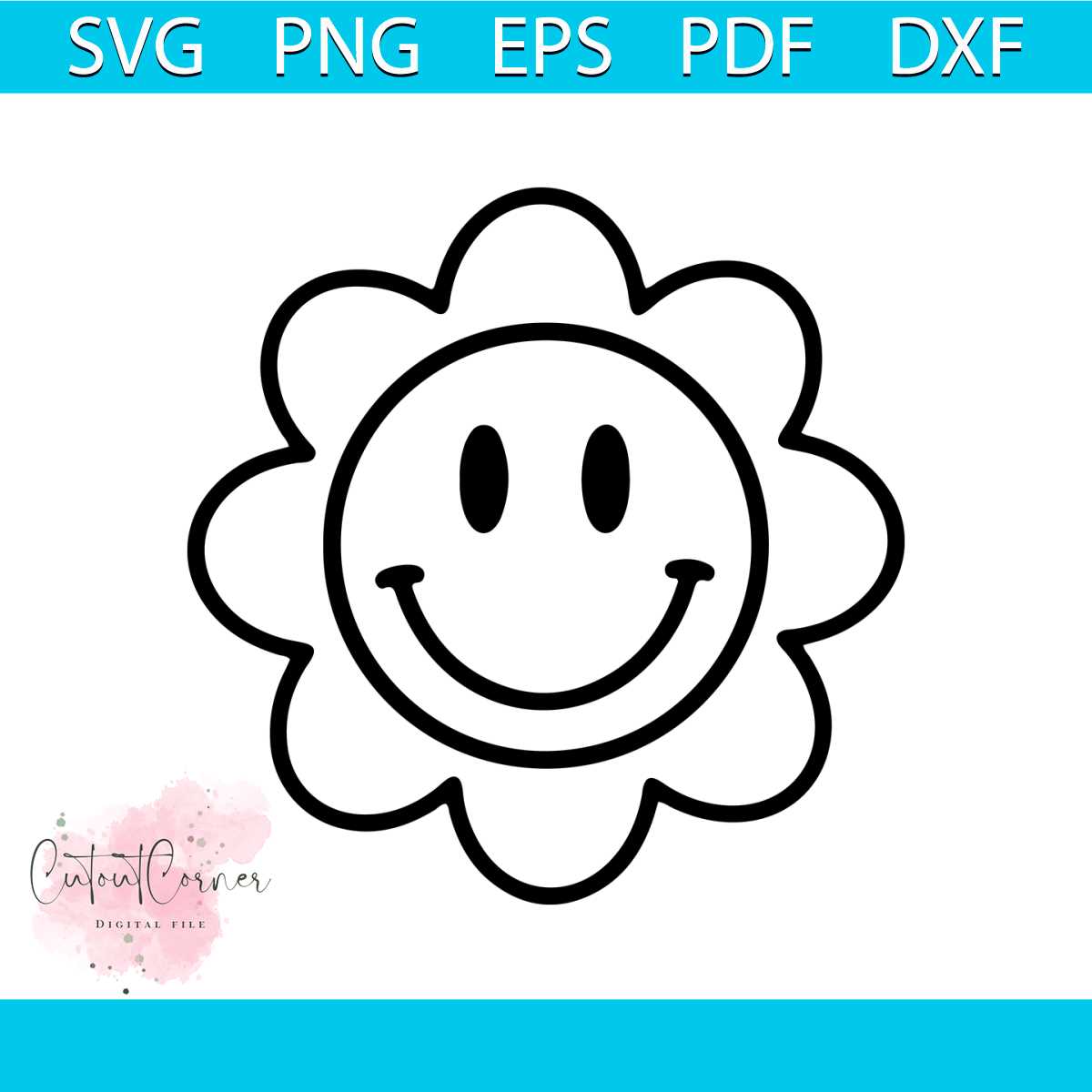 Smiley face png, Daisy Flower png, smiley png, drippy smiley - Inspire ...