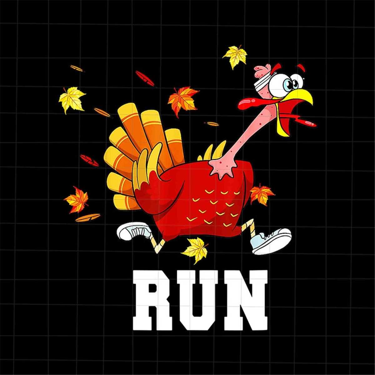 Turkey Run Thanksgiving Png, Thanksgiving Running Turkey Tro | Inspire ...