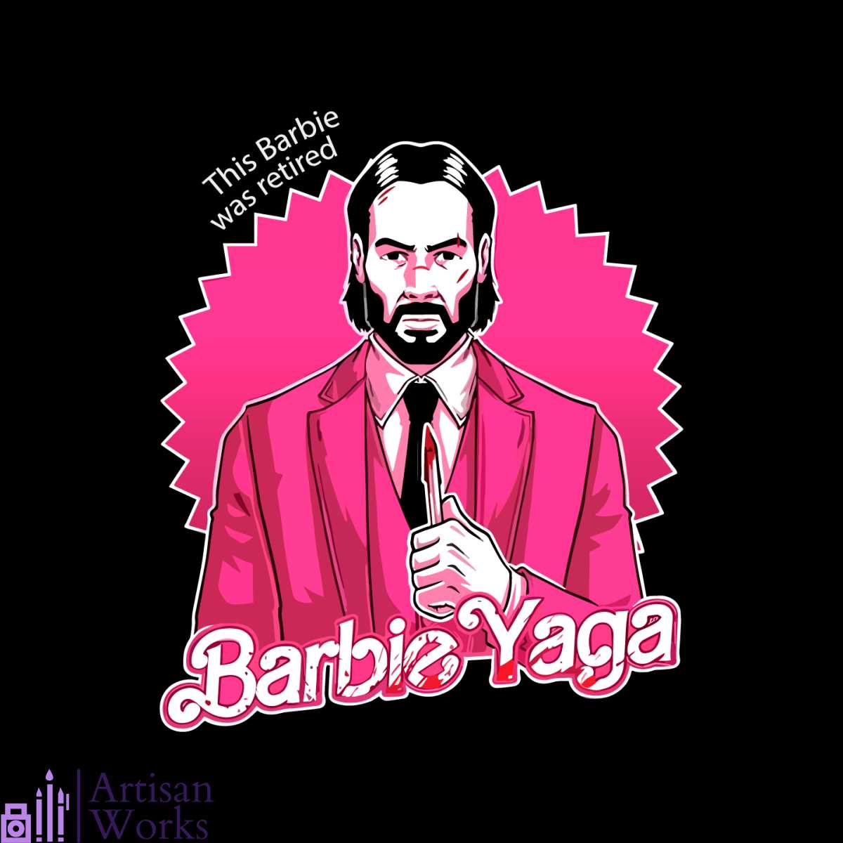 John Wick Barbie Yaga This Barbie Was Retired SVG Digital Fi | Inspire ...