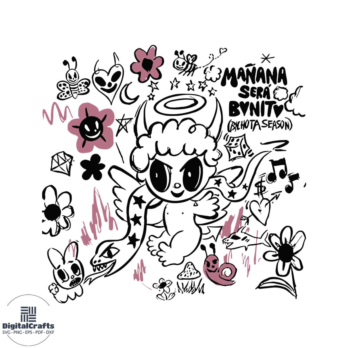 Karol G Manana Sera Bonito Bichota Season SVG Digital File | Inspire Uplift