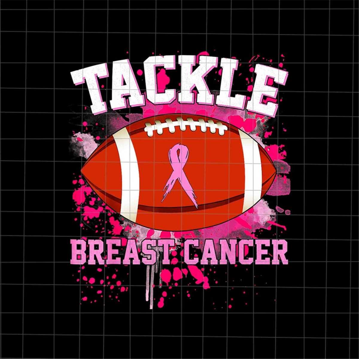Tackle Breast Cancer Png, Football Pink Breast Cancer Awaren | Inspire ...