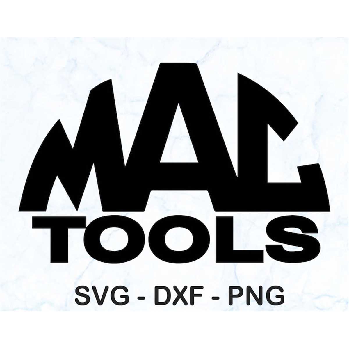 Mac Tools SVG Cut File PNG DXF High Quality Easy to Use Inst | Inspire ...