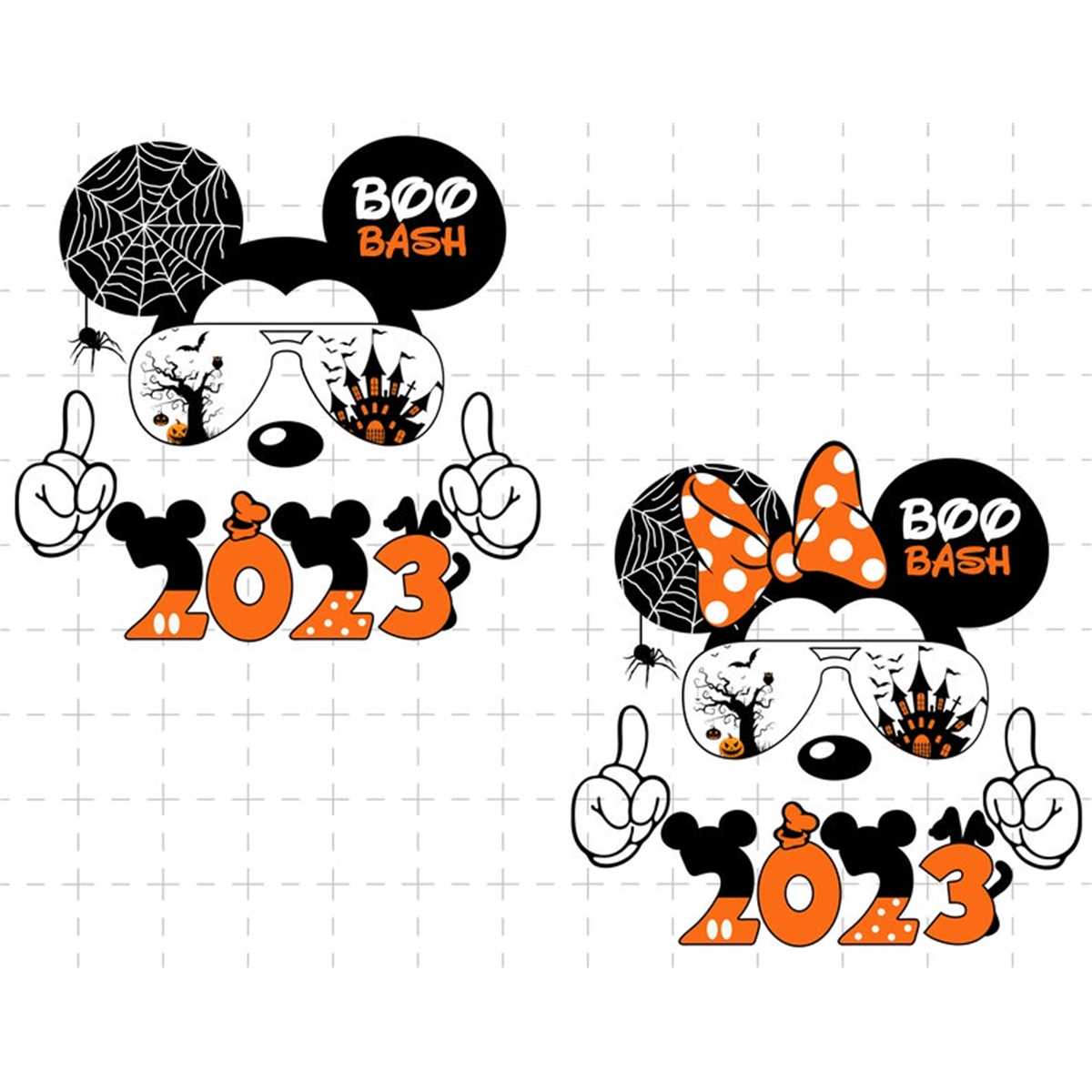 Bundle Haloween Boo Bash Svg, Mouse Head Svg, Halloween Witc | Inspire ...