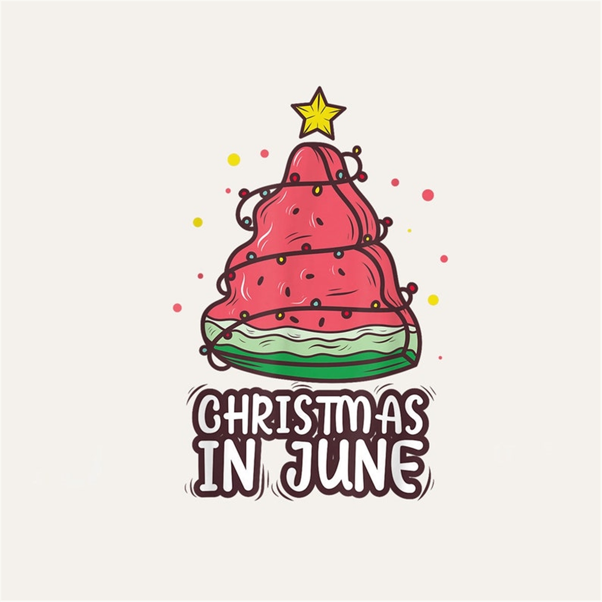 Celebrate Christmas In June With Watermelon Christmas Lights - Inspire ...