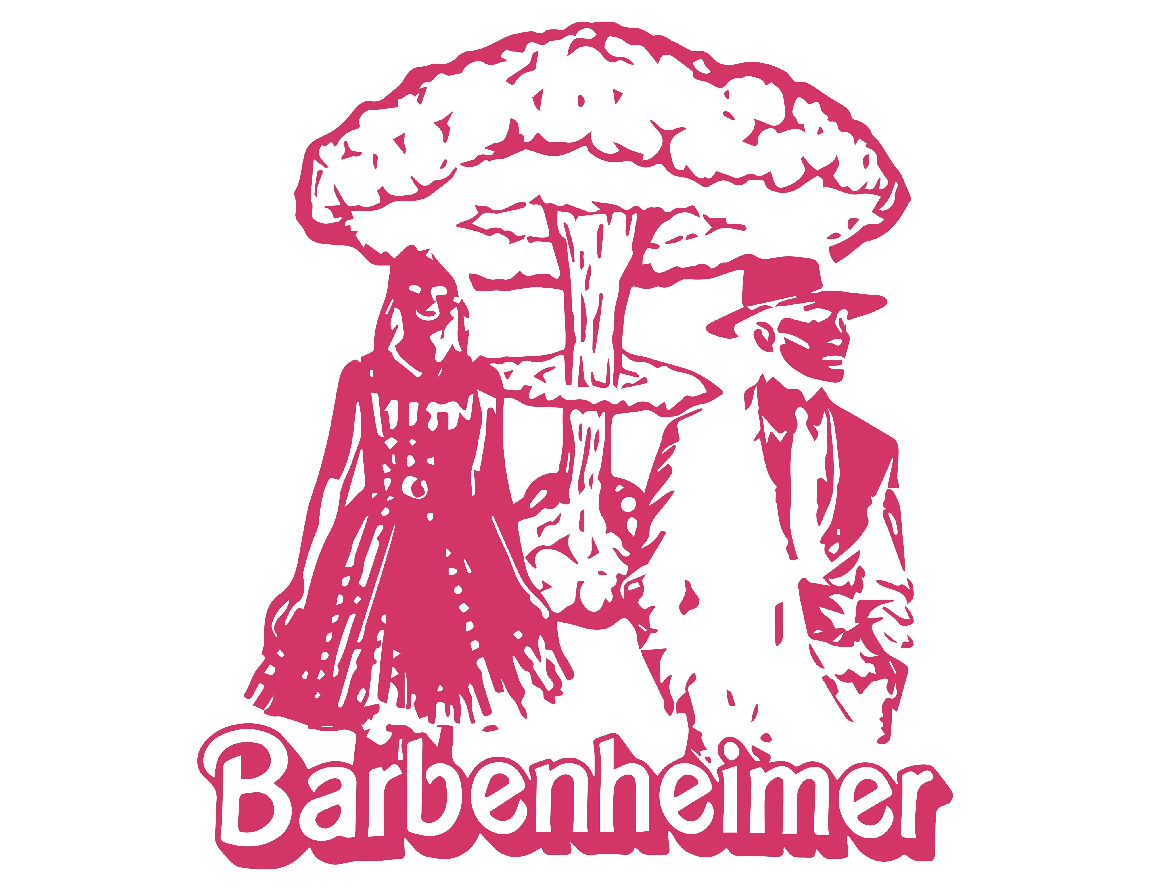 Barbenheimer 2023 PNG, Barbieland Oppenheimer PNG - Inspire Uplift