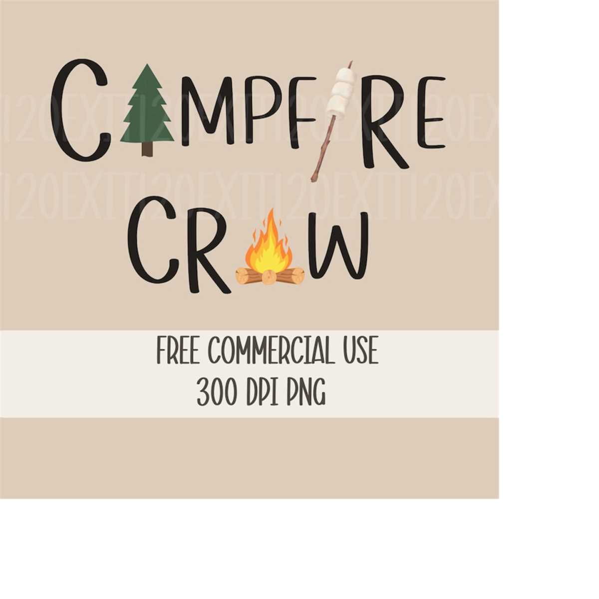 Campfire Crew Png, Campfire Png, Group Png, Camping Life Pn | Inspire ...