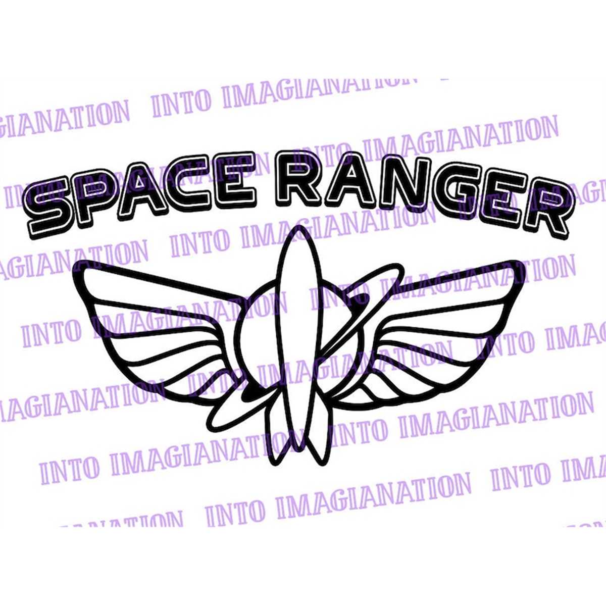Space Ranger | Buzz Lightyear | SVG | PNG | PDF | Digital Fi | Inspire ...