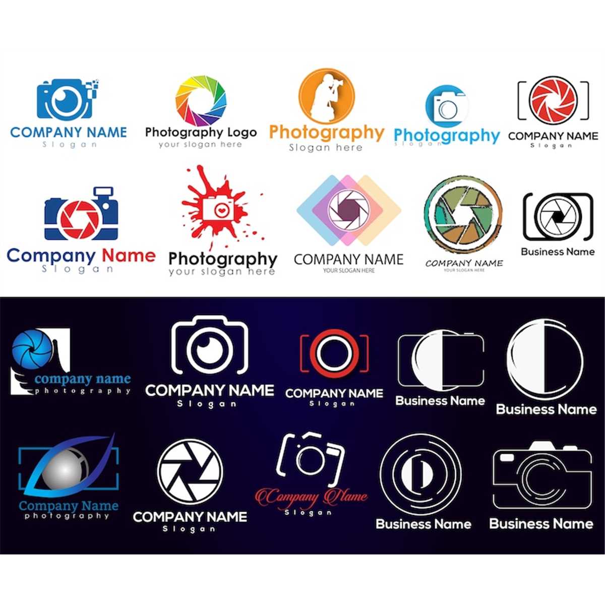 Camera SVG, photography logo, photographer logo, Photogeni - Inspire Uplift