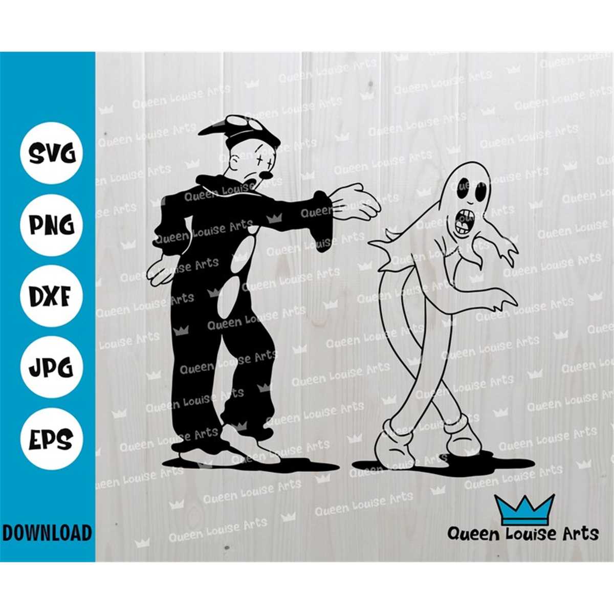 Coco the Clown Ghost Dancing Sings Svg Png Dfx Eps Outline c - Inspire ...