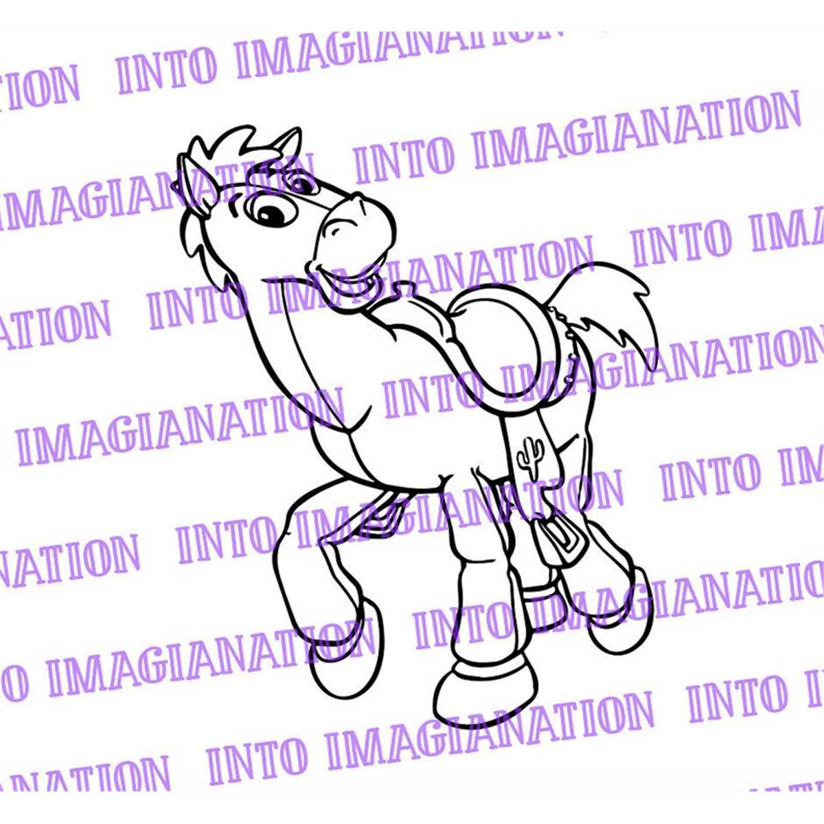 Bullseye | Toy Story | SVG | PNG | PDF | Digital File | Inspire Uplift