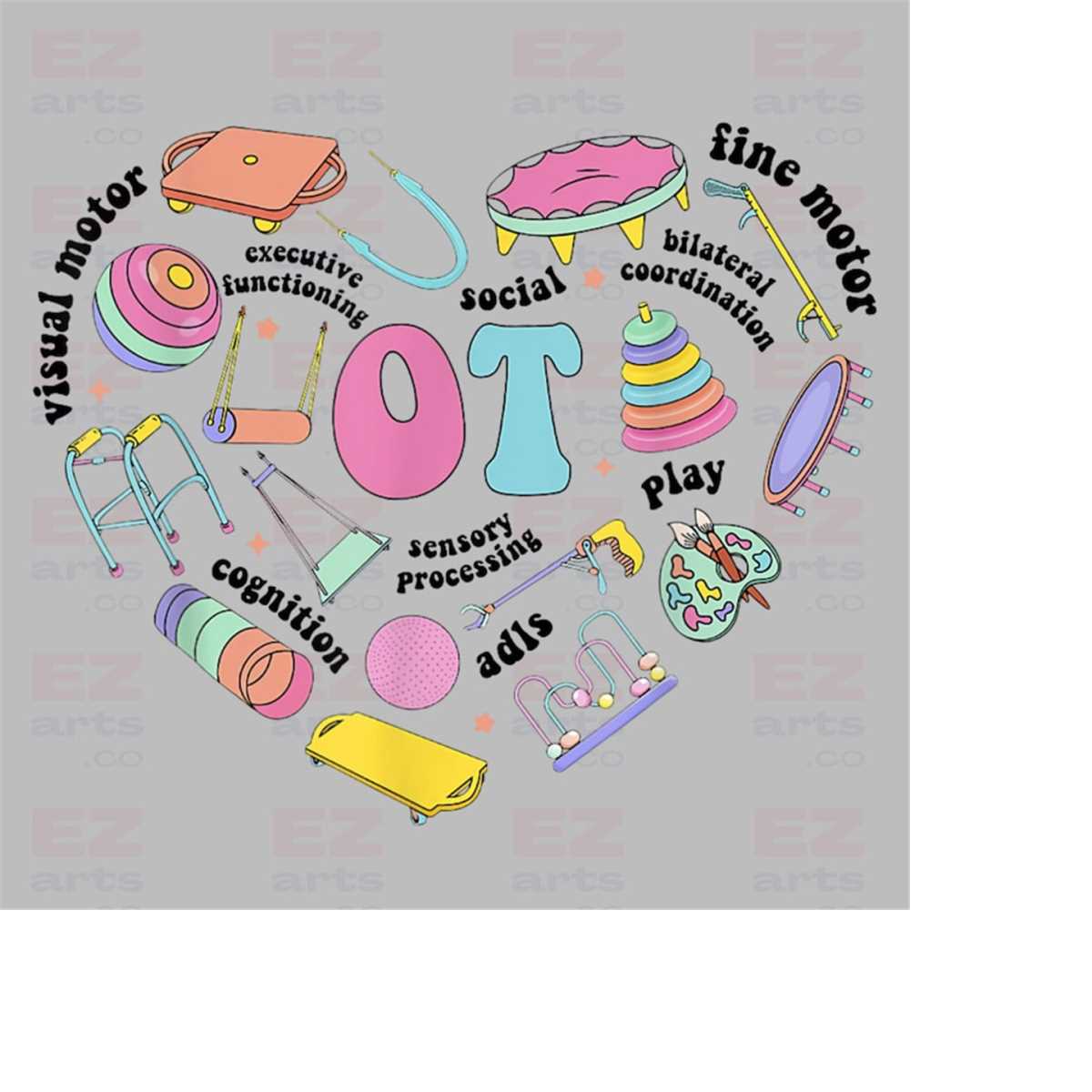 Occupational Therapy PNG, OT Cota, Occupational Therapist He | Inspire ...