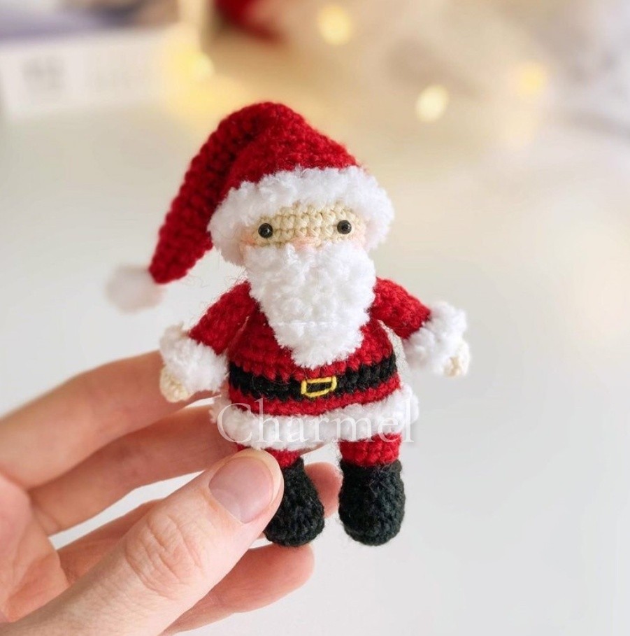 Crochet Amigurumi Pattern Santa Claus | Inspire Uplift