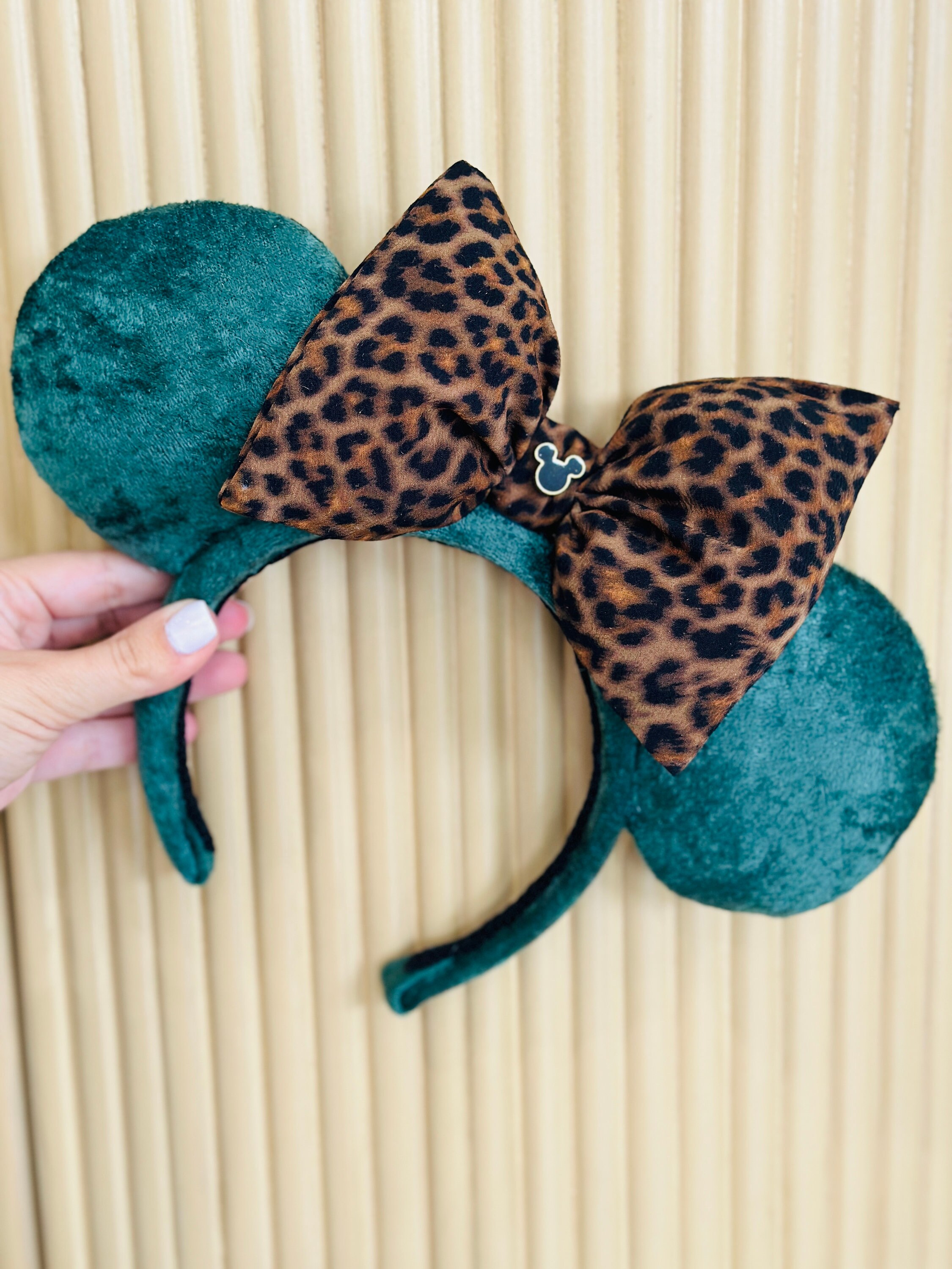 Safari Ears Leopard Print Ears Headband Mouse Ears Adventu | Inspire Uplift