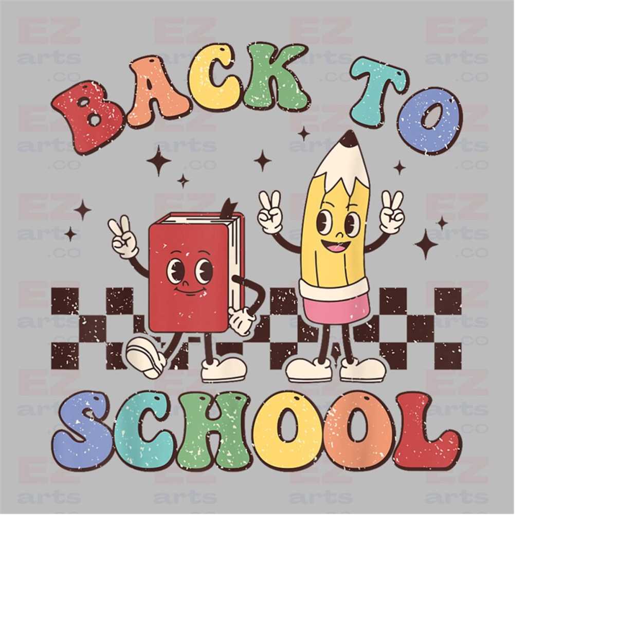 Back to School png, Kindergarten, Pre K PNG, First Day Of Sc | Inspire ...