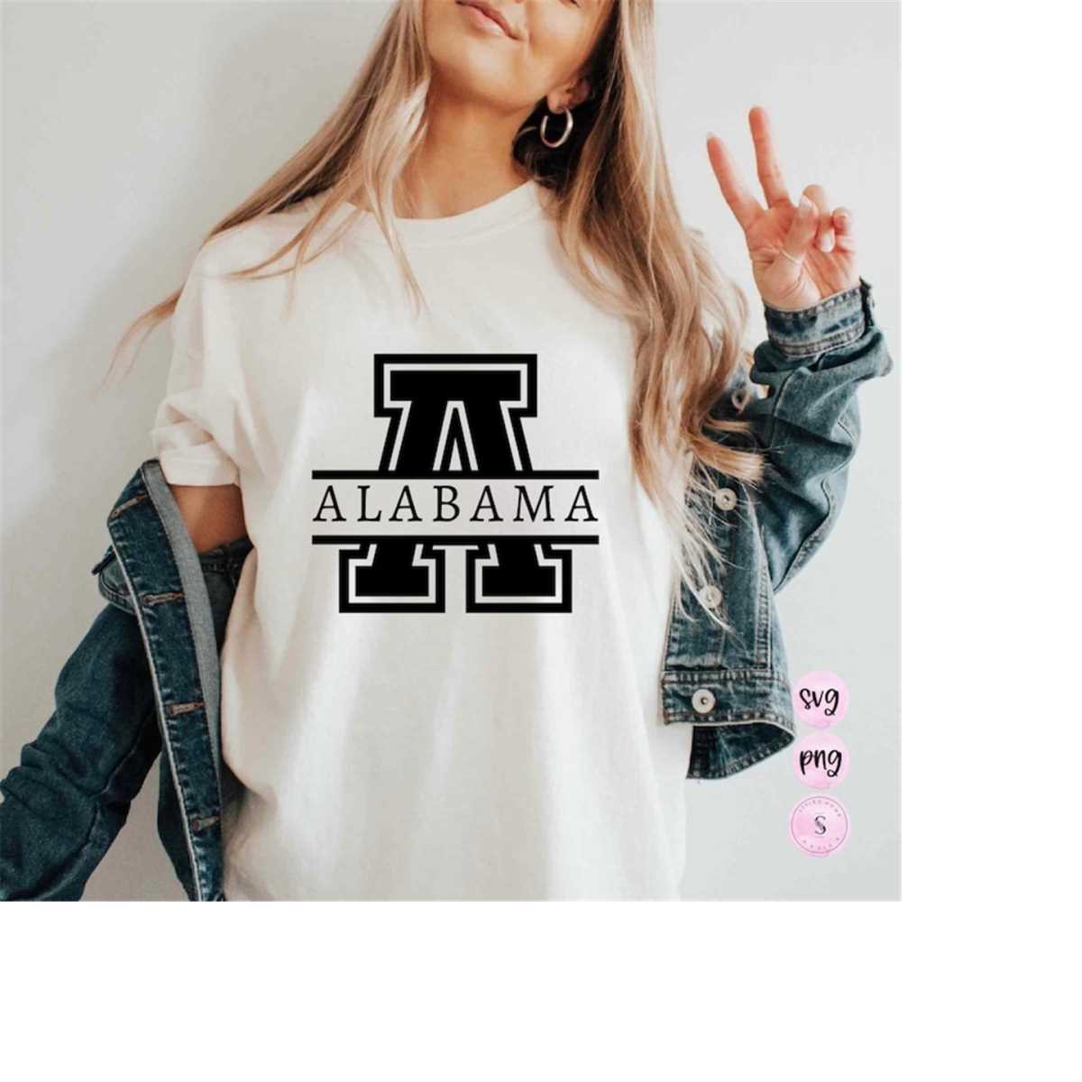 Alabama Varsity Letters SVG PNG, Alabama State, College PNG, | Inspire ...