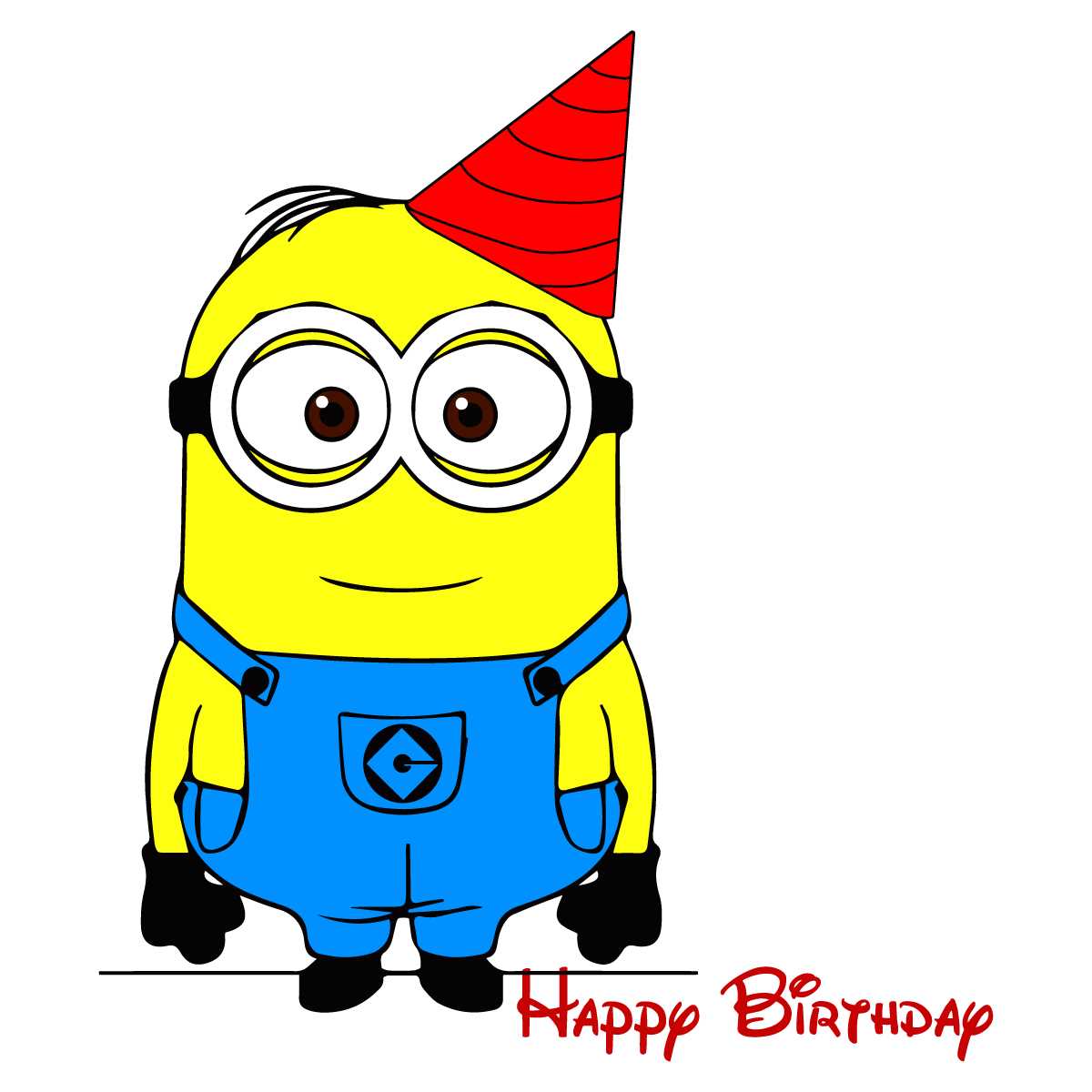 Happy Birthday 110 Numbers Minion SVG, Birthday Party SVG | Inspire Uplift