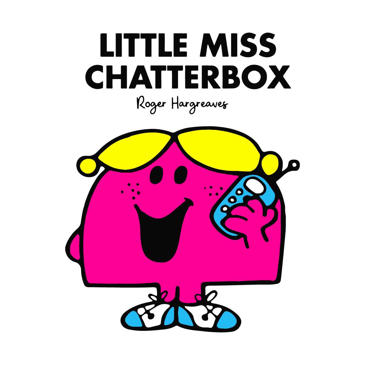 Little Miss Chatterbox Vector Roger Hargreaves Logo SVG | Inspire Uplift