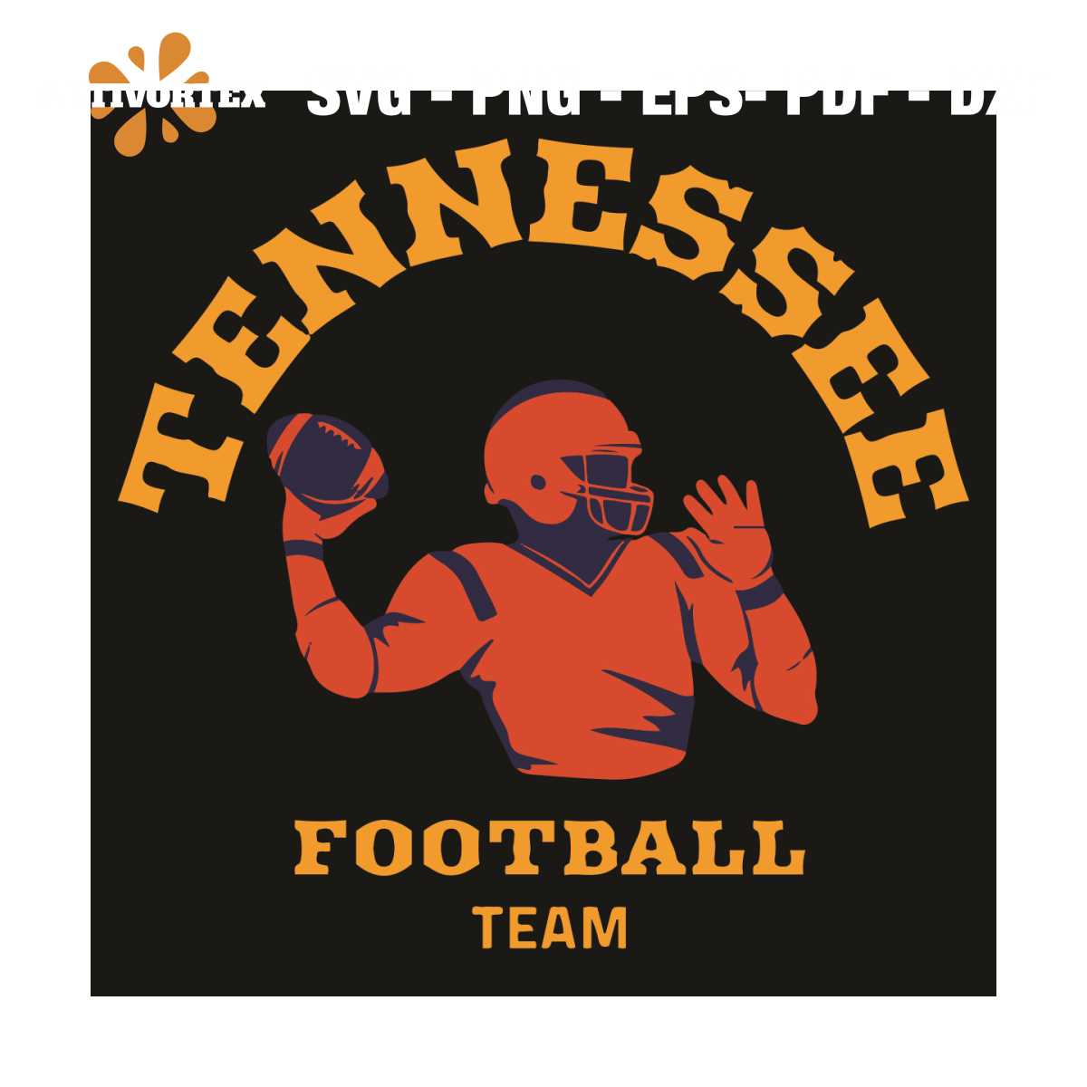 Tennessee Football Team Svg, Sport Svg, Tennessee Football S | Inspire ...