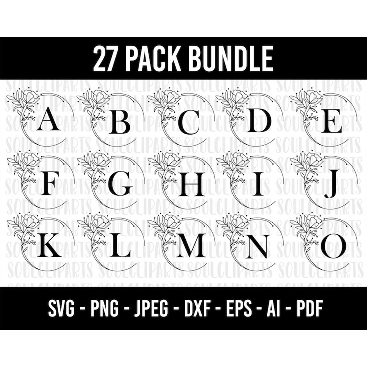 COD210-Split Monogram SVG Bundle/Frame Svg Bundle/Monogram F | Inspire ...