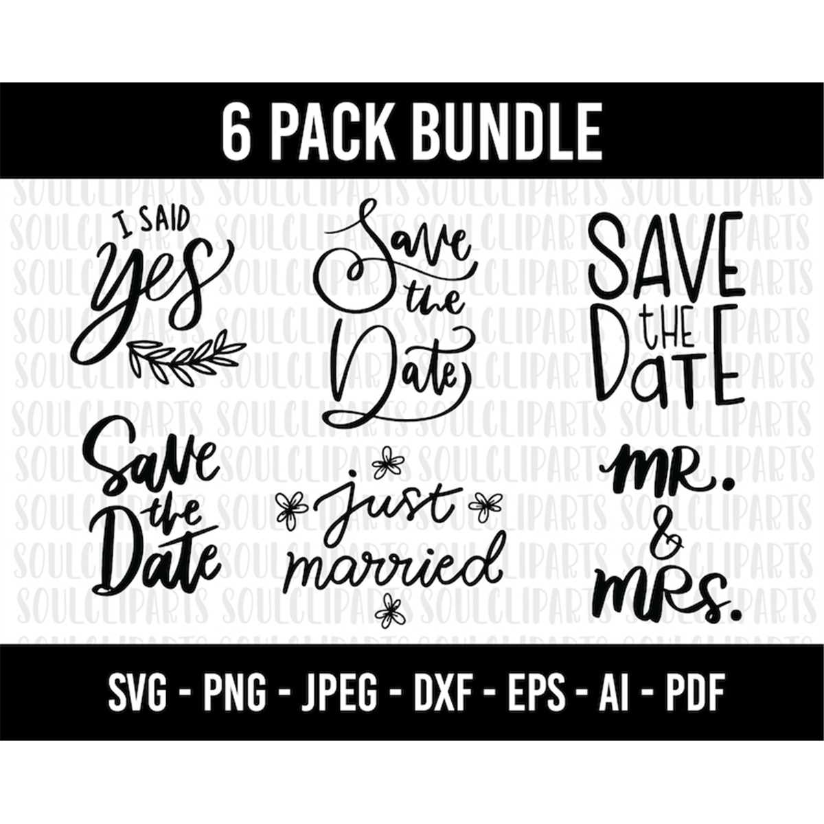 COD664- Mr and Mrs svg, Save the Date SVG, Wedding SVG, Wedd | Inspire ...