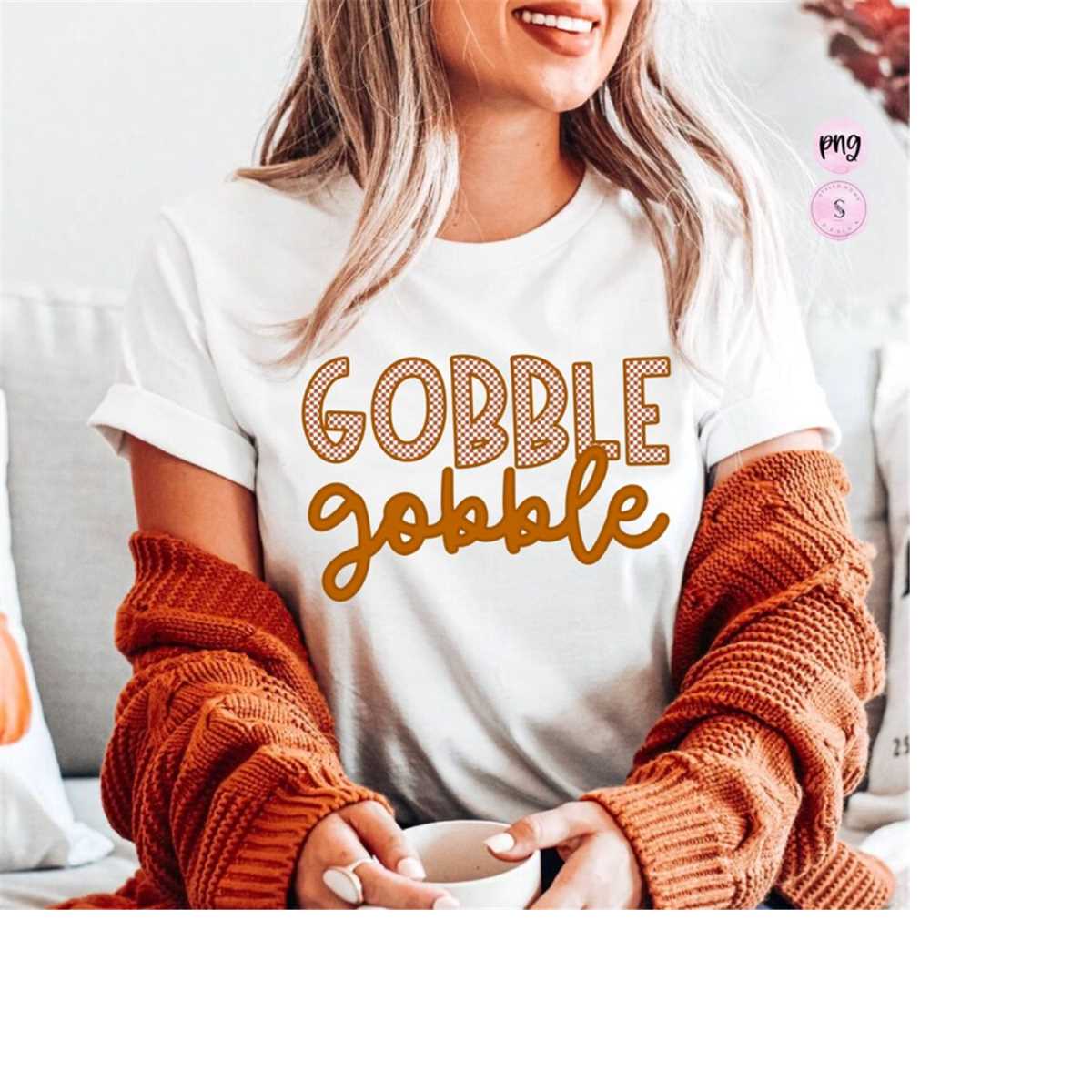 Gobble Gobble PNG, Fall Y'all Png, Halloween sublimation, Gi | Inspire ...