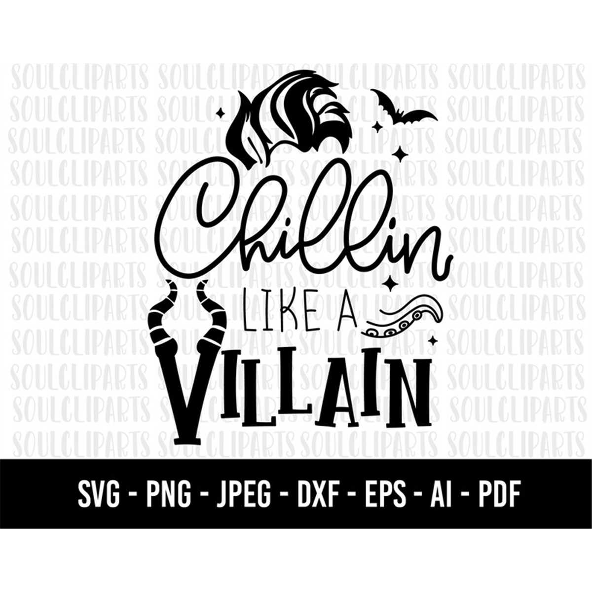 COD380- Chillin like a villain svg, Mickey mouse home svg, m | Inspire ...