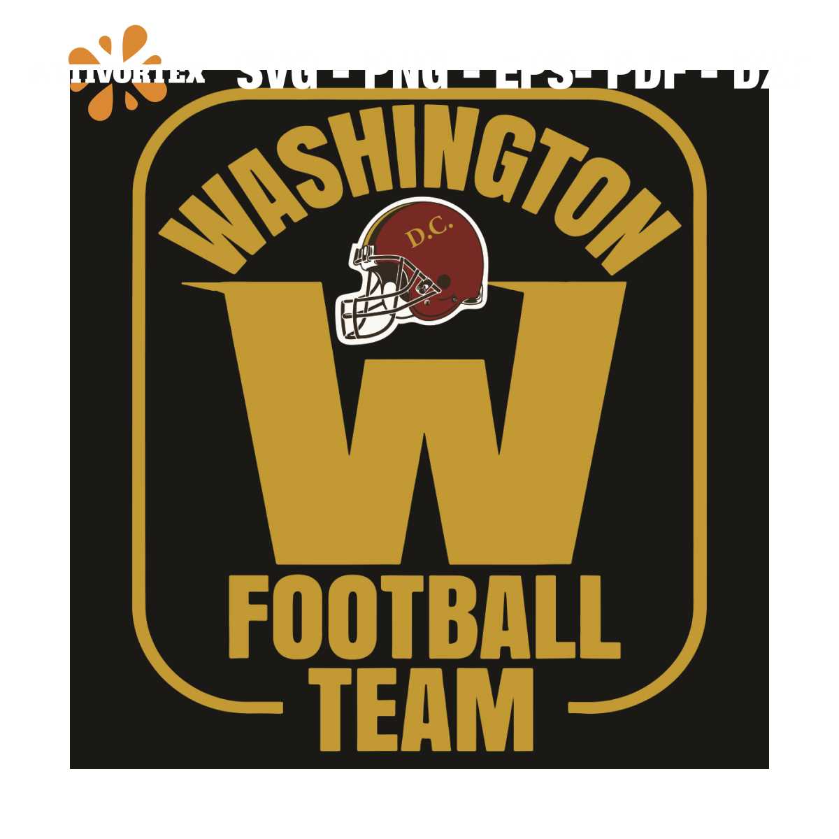 Washington Football Team Svg, Sport Svg, Dc Team Svg, Washin - Inspire ...