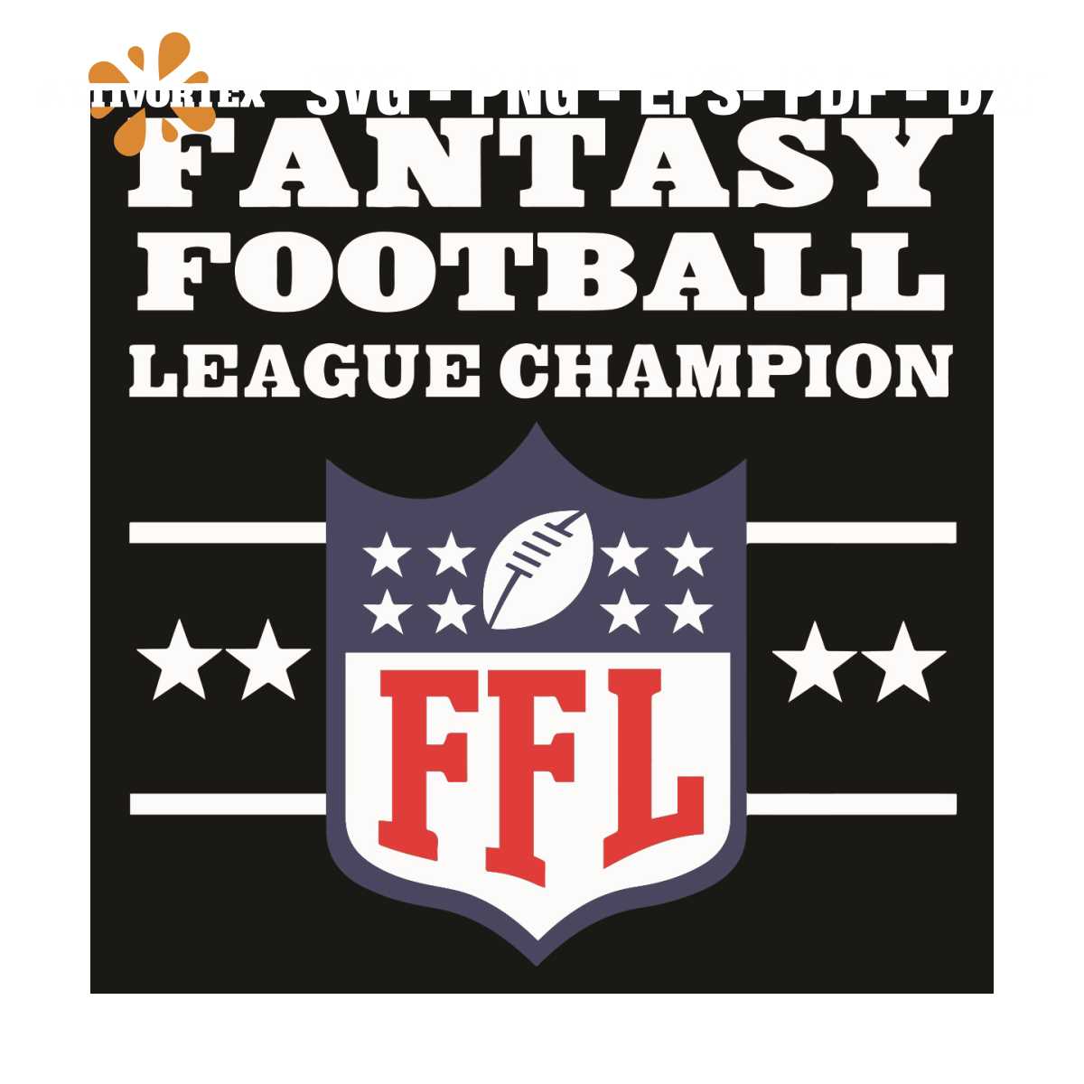 Fantasy Football League Champion FFL Svg, Sport Svg, Footbal | Inspire ...