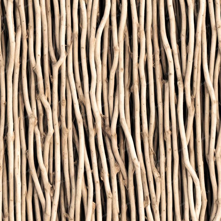Stick Fence 42 Tileable Repeating Pattern | Inspire Uplift