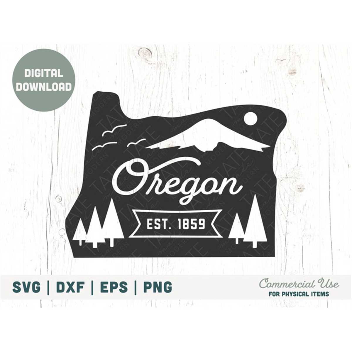 Vintage Oregon SVG cut file - Oregon home svg, Mt. Hood svg, | Inspire ...