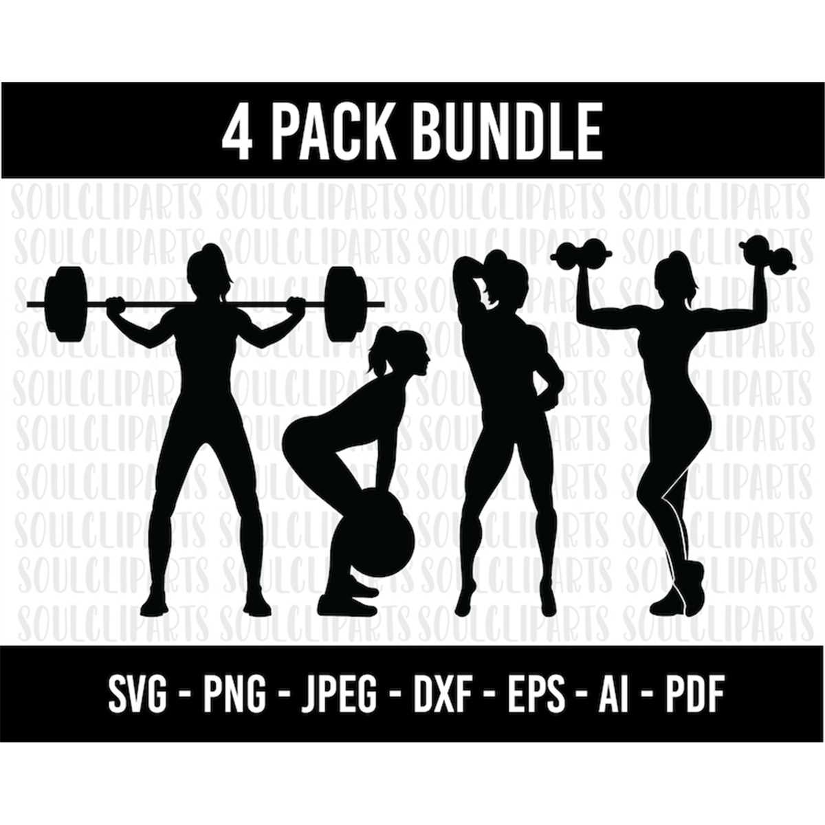 COD906- Crossfit svg files, Crossfit clipart silhouette, Wei | Inspire ...