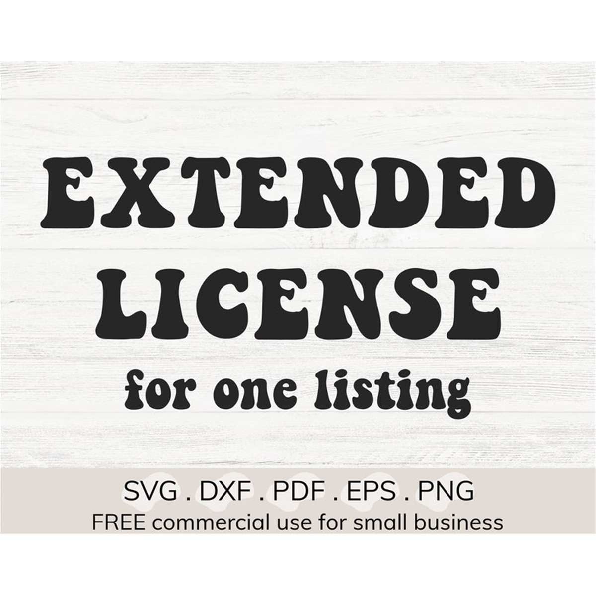Extended license for one listing - Inspire Uplift
