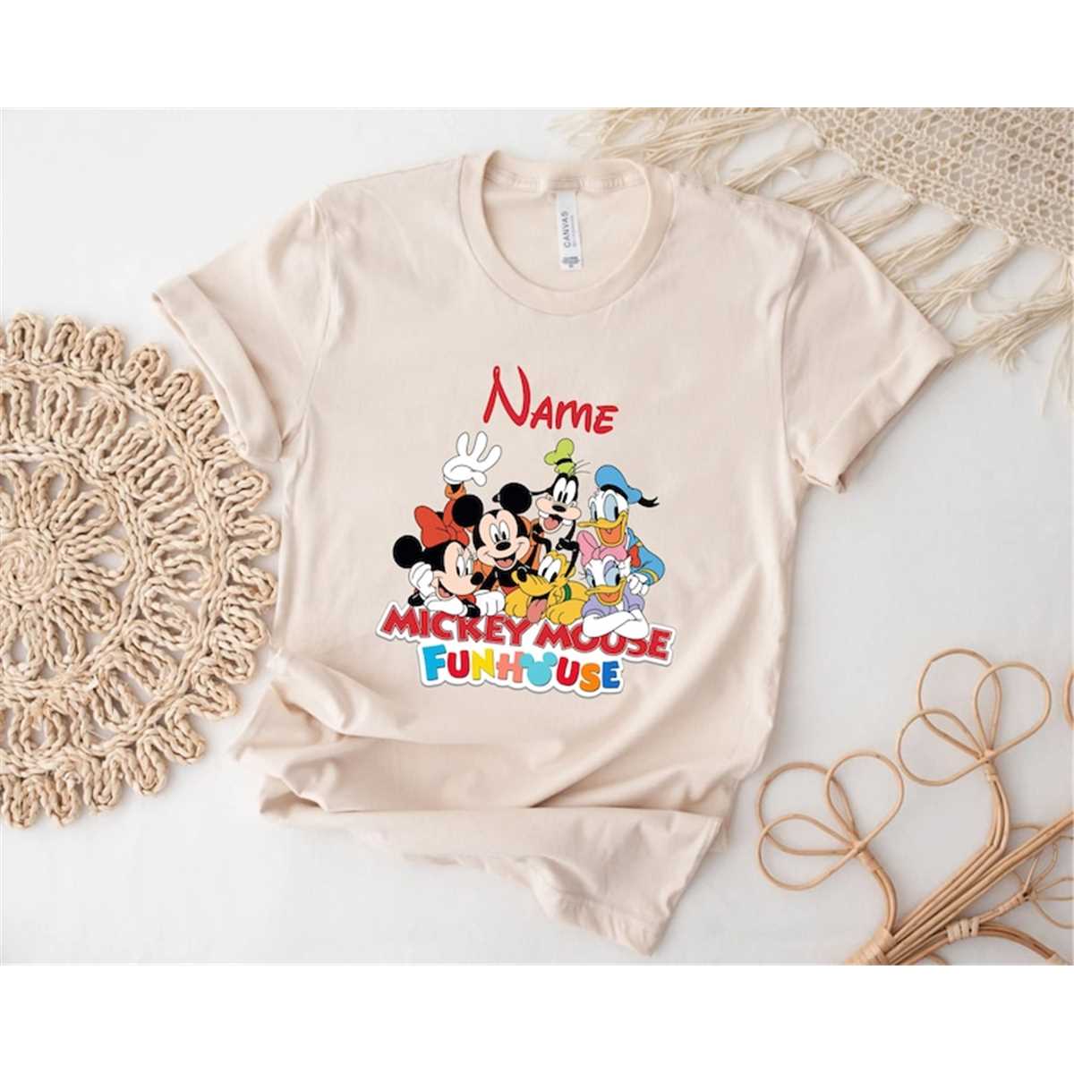 Disney Mickey Mouse And Friends Funhouse Shirt, Magic Kingdo | Inspire ...