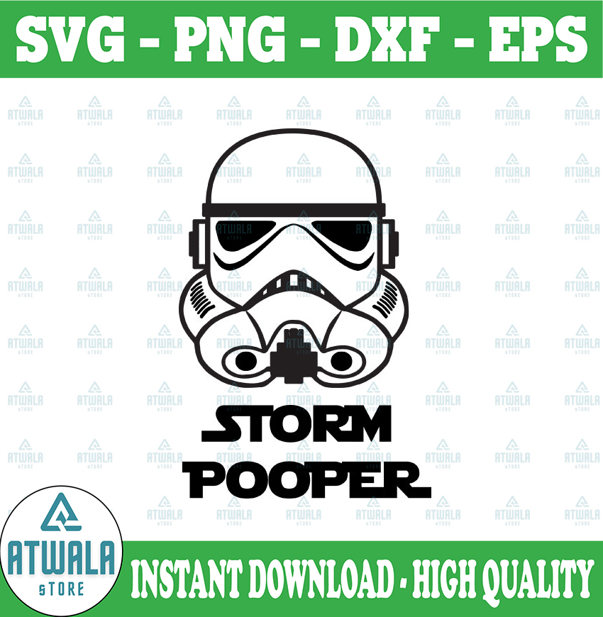 Star Wars Storm Pooper, Disney svg, Disney Mickey and Minnie | Inspire ...