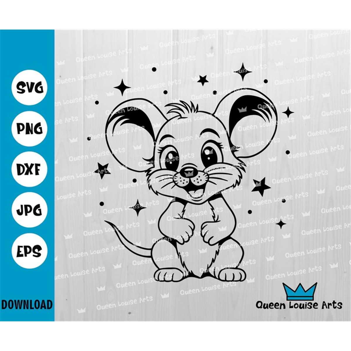 Baby mouse svg,cute mouse face svg,happy mouse svg cut files | Inspire ...