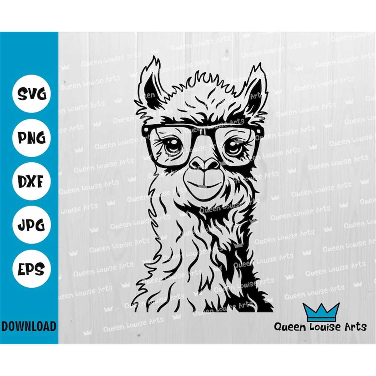 No Drama Lama SVG, Llama SVG, Lama Cricut, Lama in Sunglasse | Inspire ...