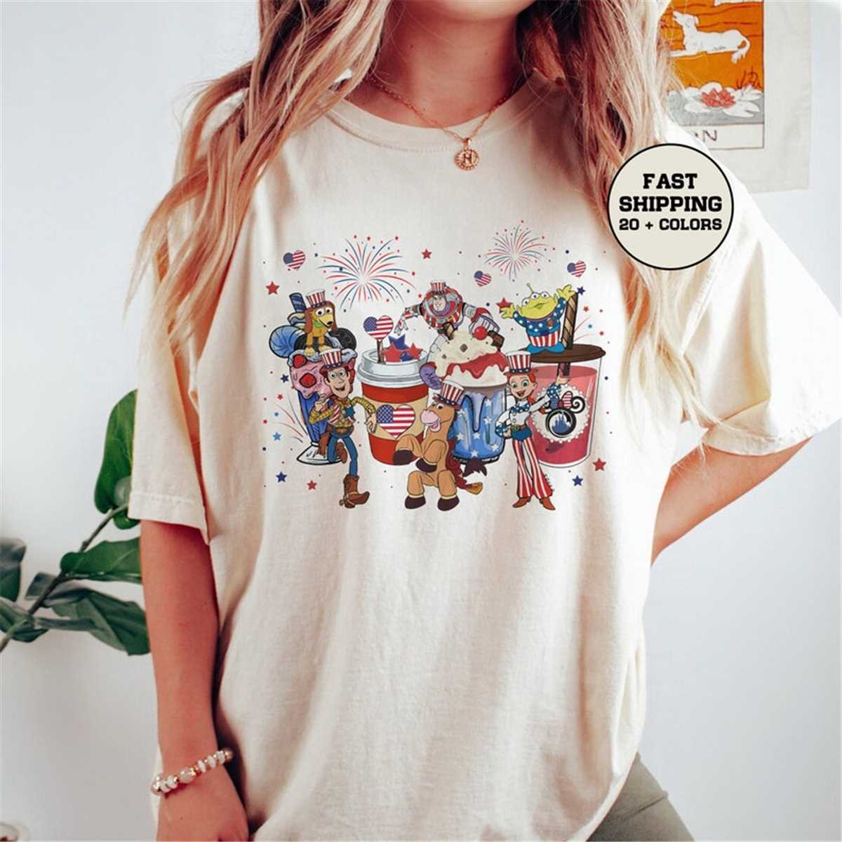 Toy Story 4th of July Shirt, 4th of July Shirt Women, Red Wh | Inspire ...