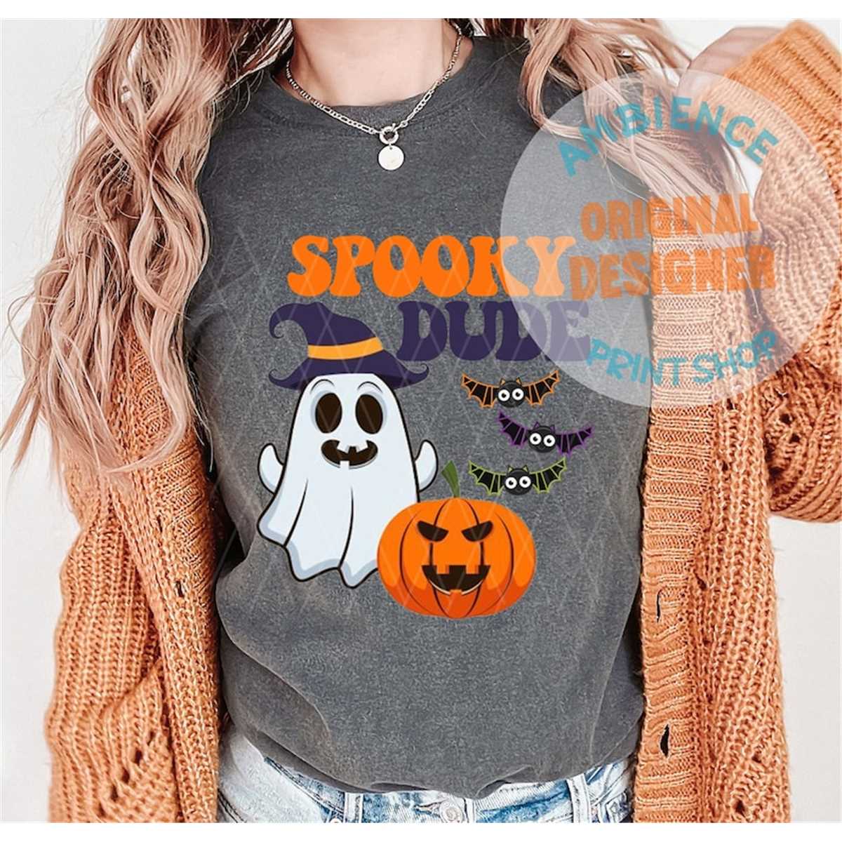 Spooky Dude PNG- Sublimation Design,Halloween sublimation,Ha - Inspire ...