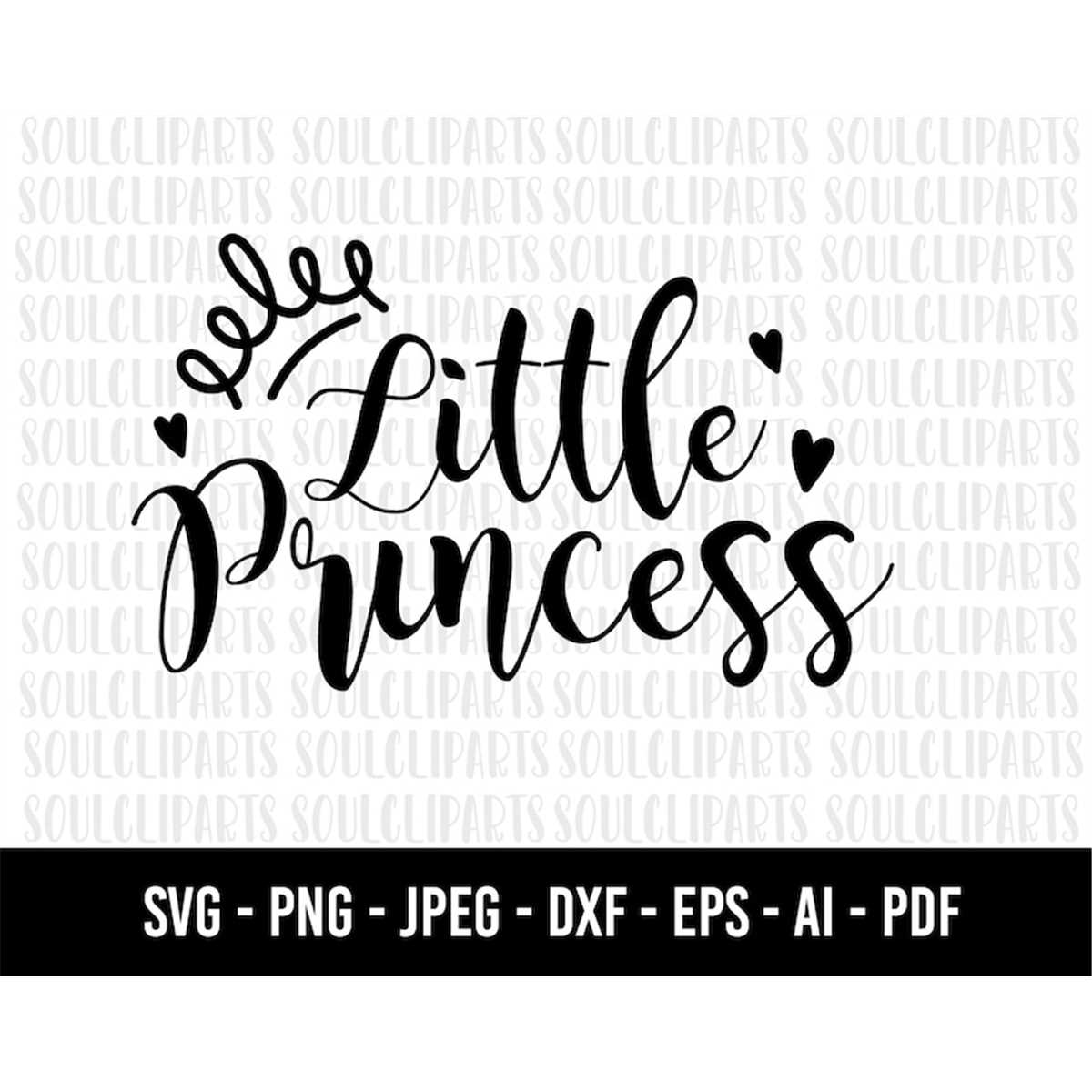 COD1066- Little Princess Svg, princess SVG, svg-pdf-ai-eps-p | Inspire ...