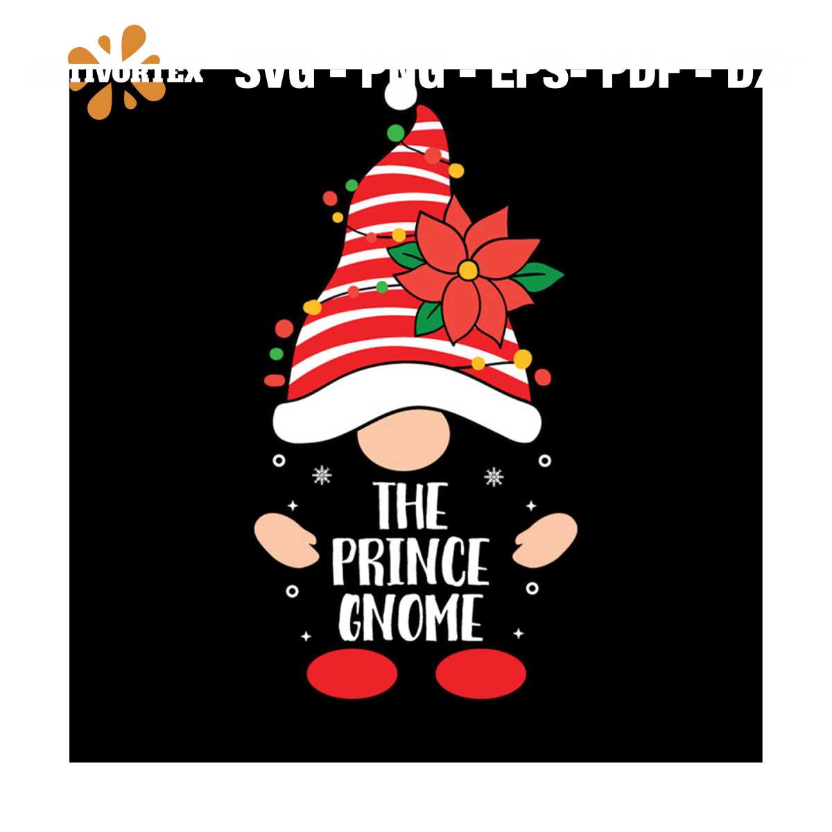 The Prince Gnome Svg, Christmas Svg, Gnome Svg, Christmas Pr | Inspire ...