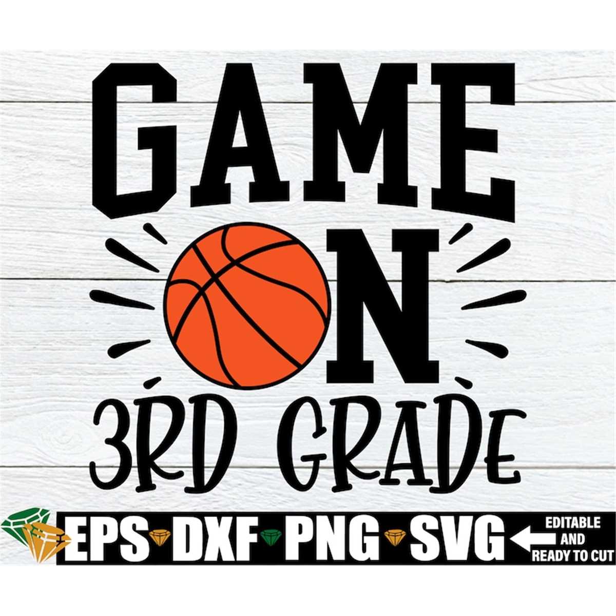 Game On 3rd Grade, Third Grade svg, Third Grader svg, 3rd Gr | Inspire ...