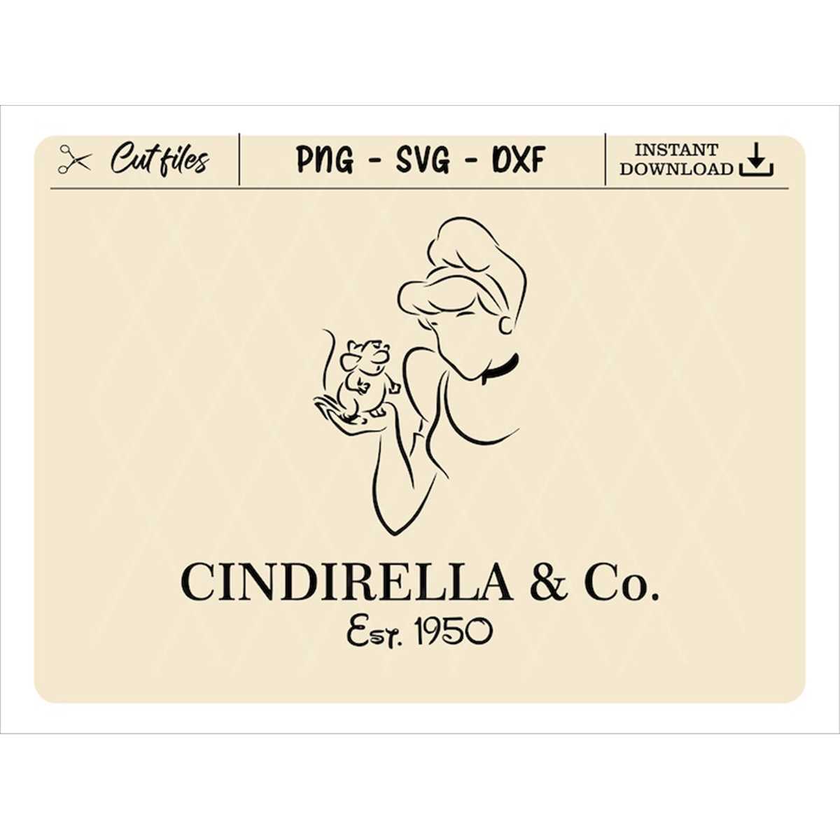 Cinderella & Co SVG, Mouse SVG, Family Vacation Trip SVG, Cu | Inspire ...