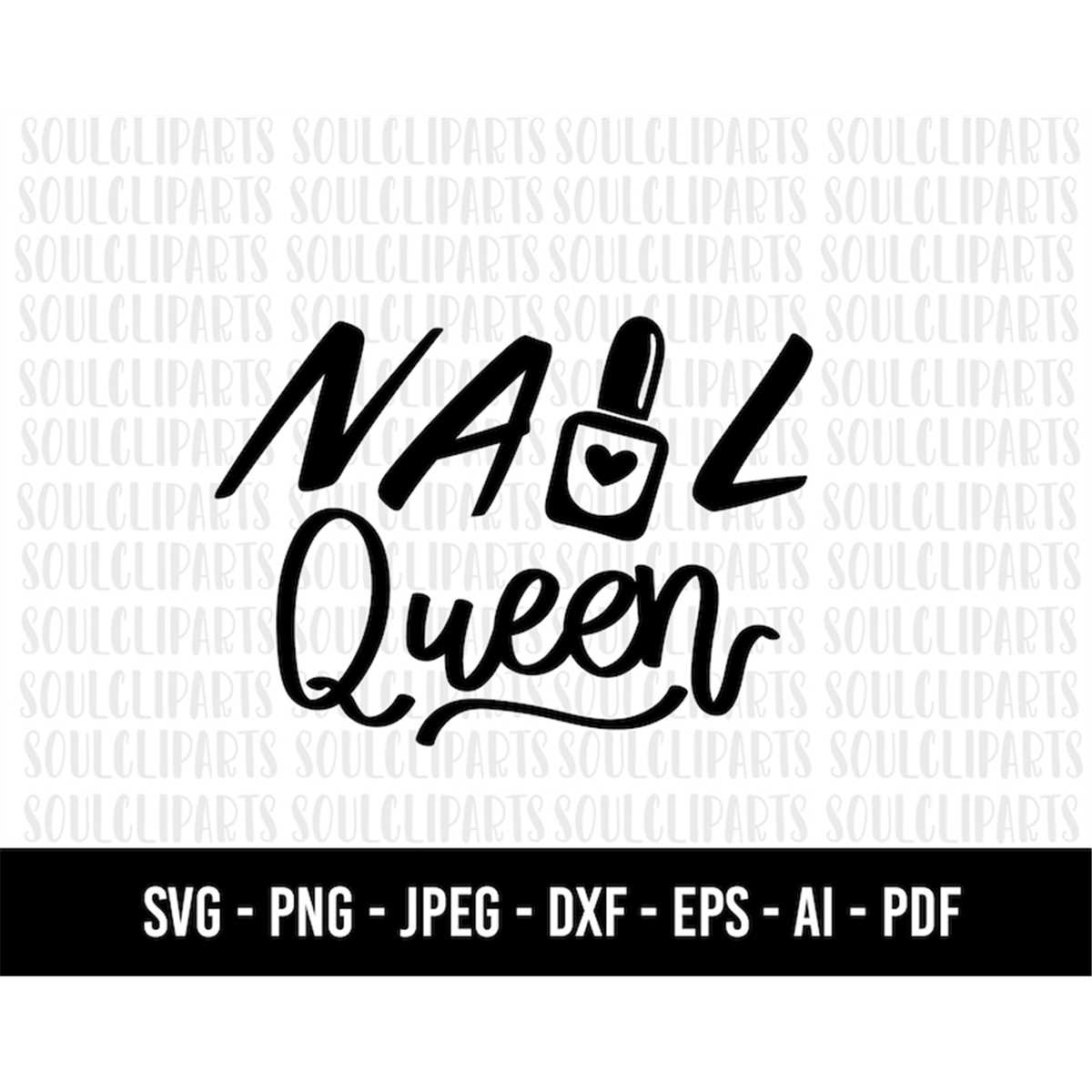 COD891- You nailed it svg, Nail art SVG, Girl Hand svg, Nail | Inspire ...