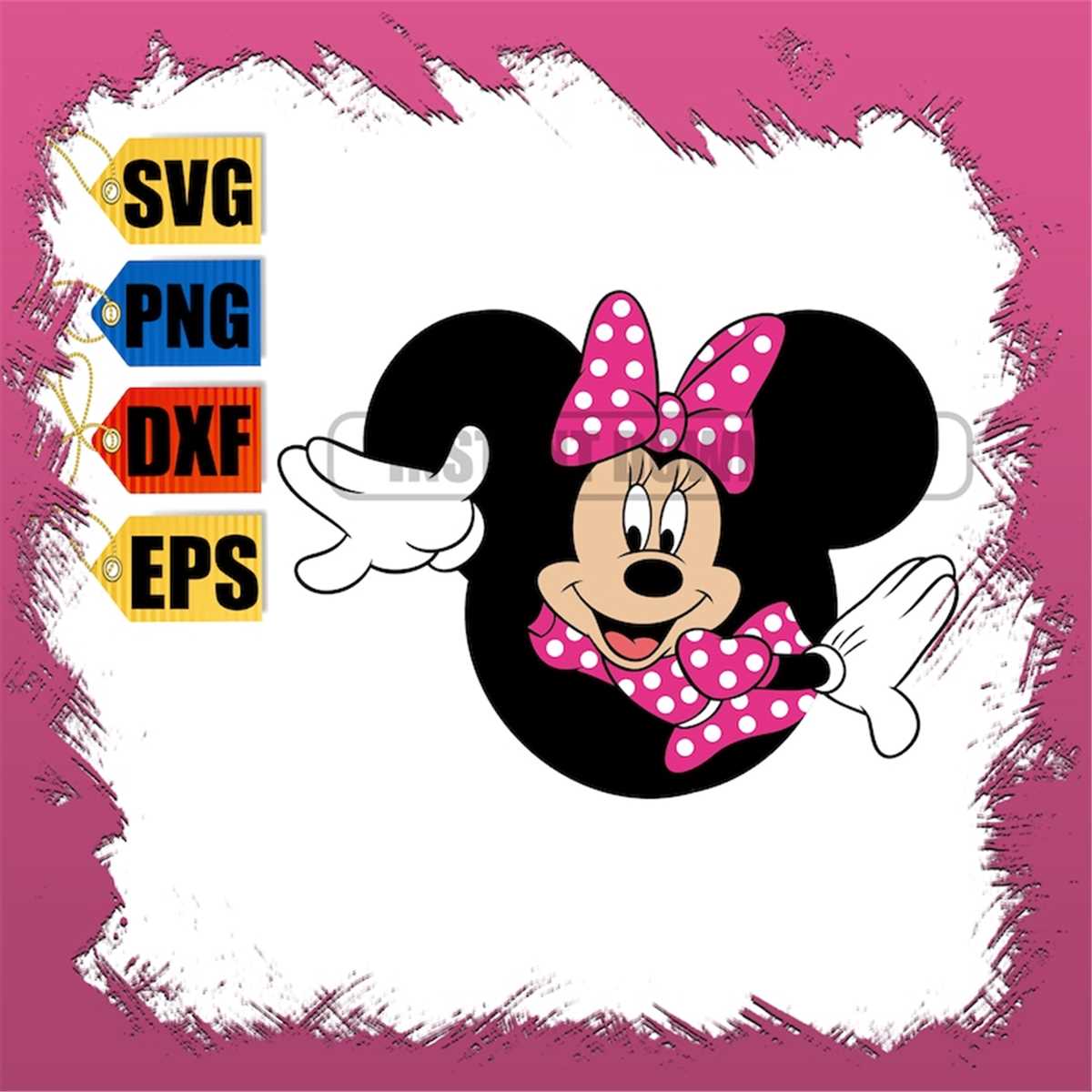 Minnie mouse svg, minnie mouse head svg, Minnie mouse clipar | Inspire ...