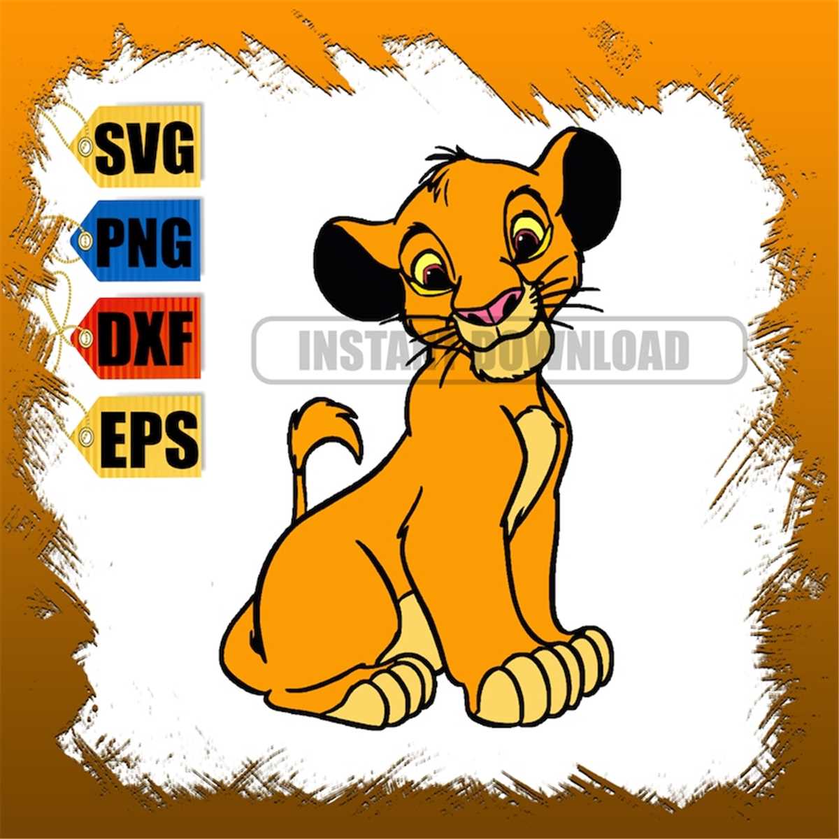 Cute Lion SVG, Lion PNG, Cricut cut files, layered files. Si | Inspire ...