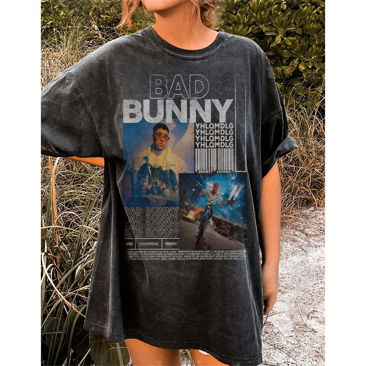 BAD BUNNY Vintage 90s Shirt Comfort Colors, Bad Bunny Merch | Inspire ...