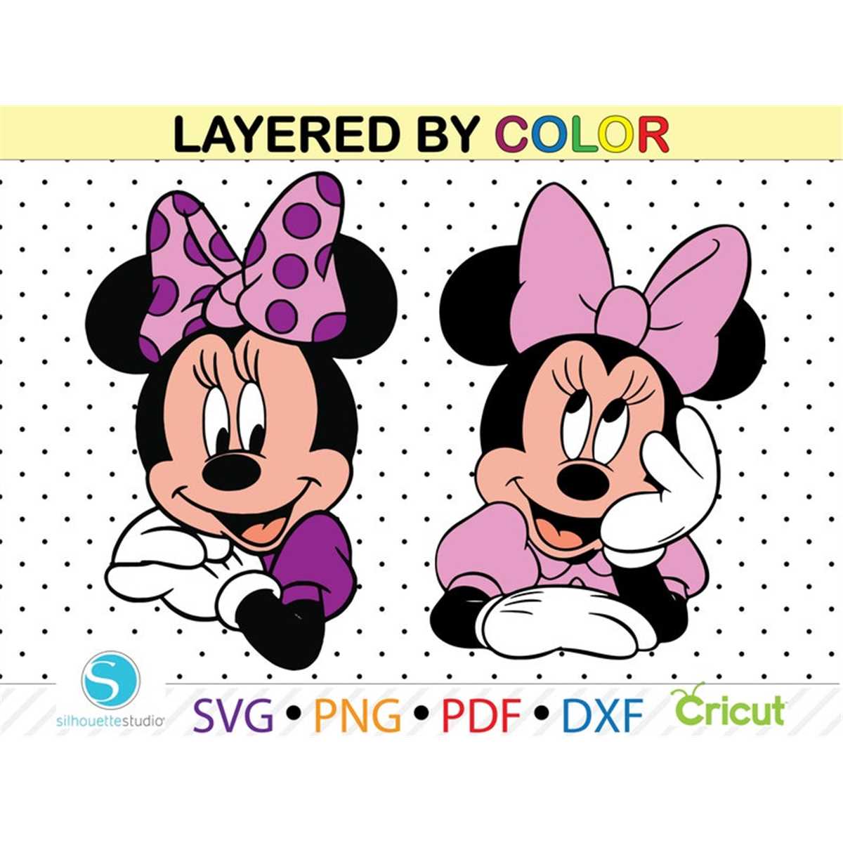 Minnie Mouse svg, minnie mouse bundle svg, minnie mouse clip | Inspire ...